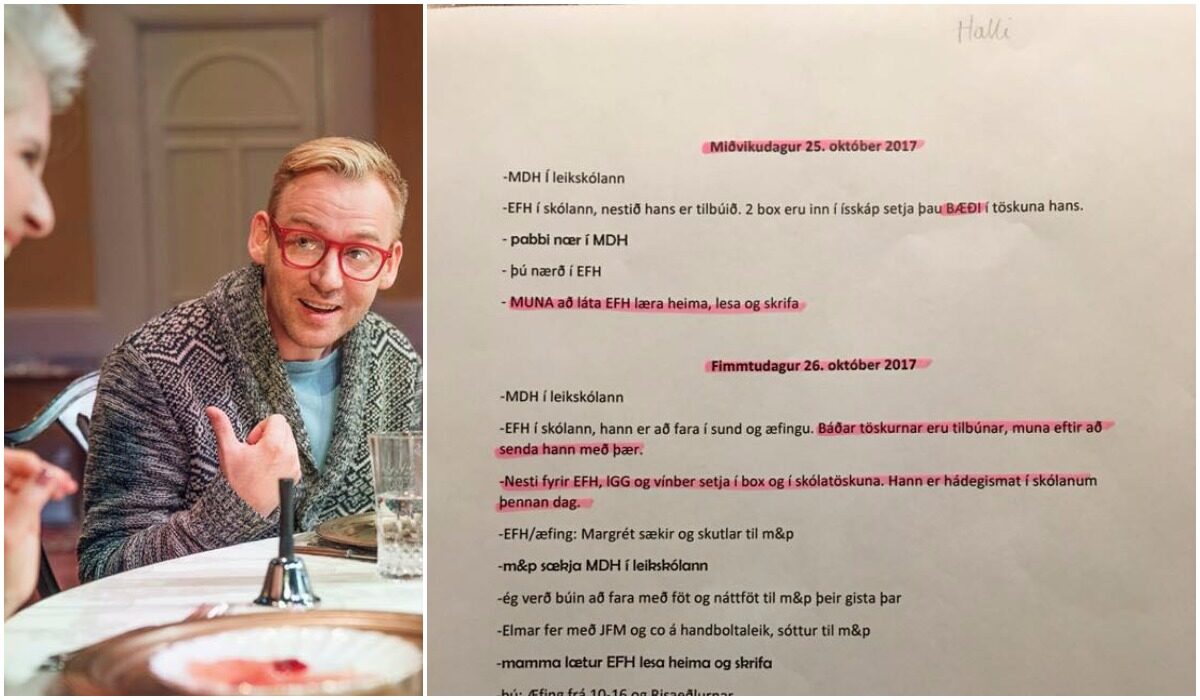 „Halli Melló“ með ítarlegt handrit um lífið frá kærustunni ...