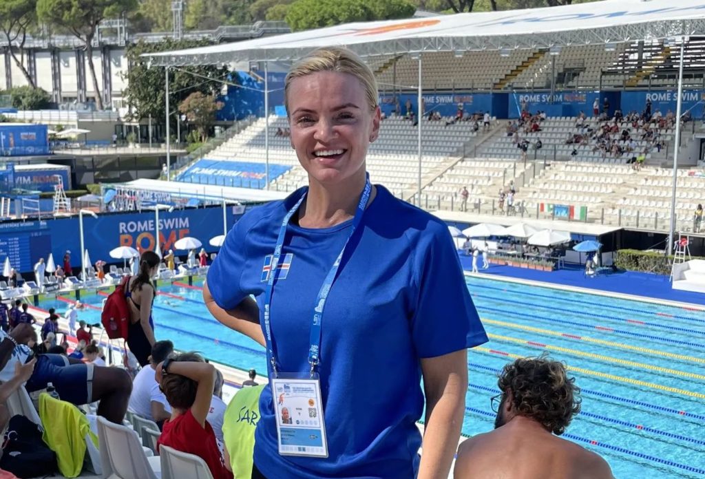 Kristín Minney náði markmiðum sínum á Evrópumeistaramóti Garpa í Róm ...